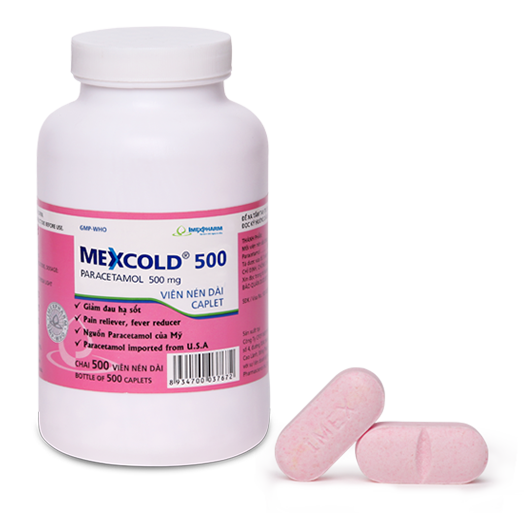 Mexcold 500 Imexpharm (c/500 Viên Nén)
