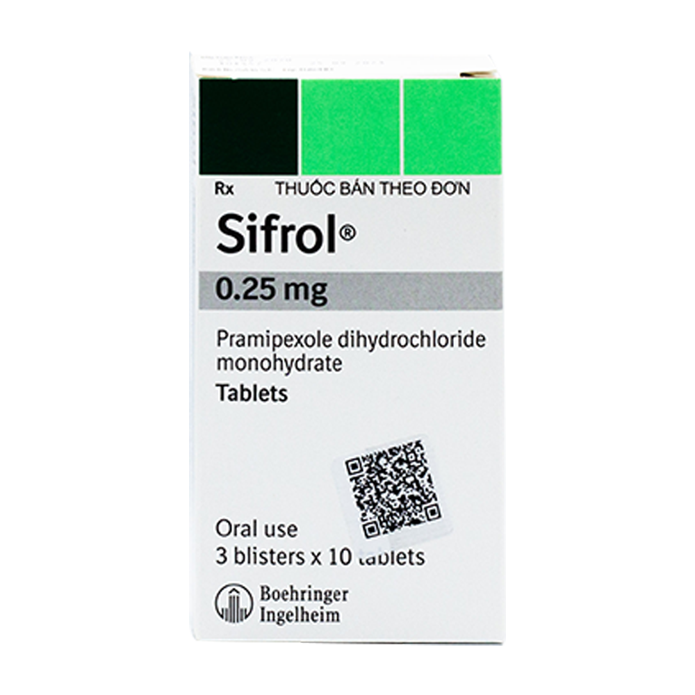 Sifrol 0.25mg Boehringer Ingelheim (h/30v)