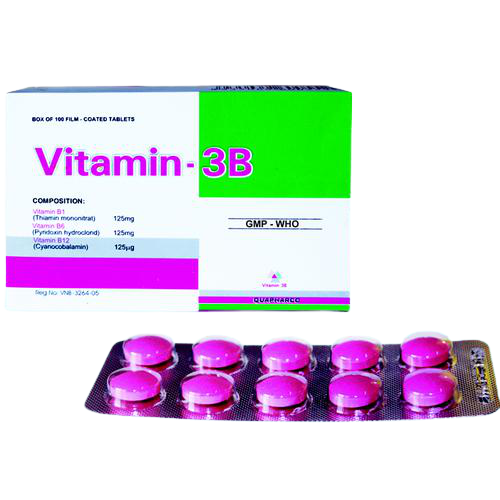 Vitamin 3b Quapharco (h/100v)
