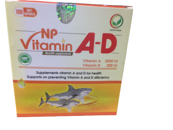 Vitamin A-d Nature Pharm (h/100v)