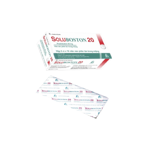 Soluboston Prednisolon 20mg Boston (h/50v Nén)