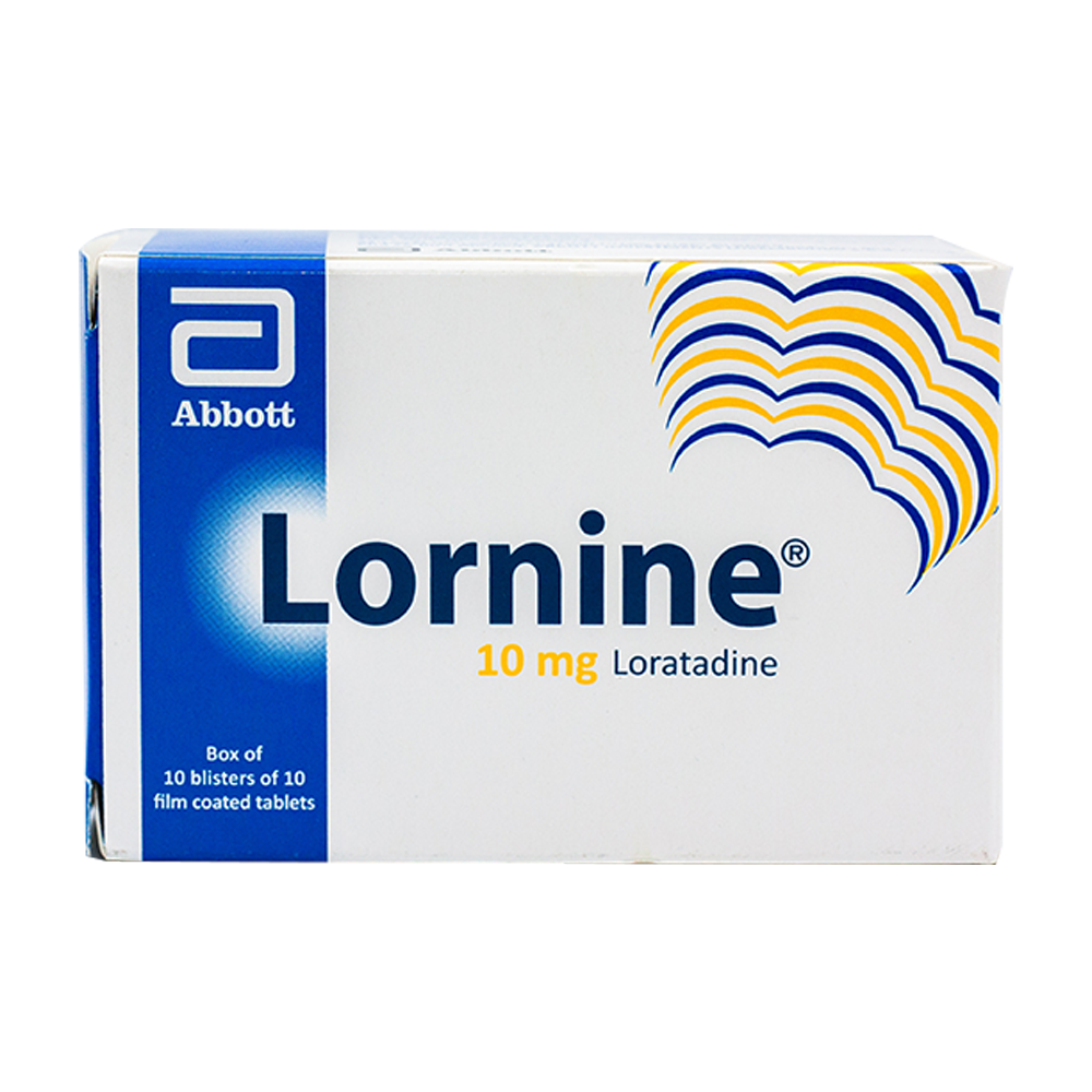 Lornine Loratadin 10mg Abbott (hộp/100viên Nén)
