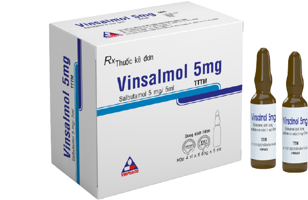 Vinsalmol 5mg/5ml Vinphaco (hộp/20ống/5ml)