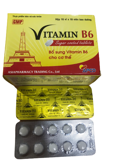 Vitamin B6 - Apco Asiapharmacy (h/100v)