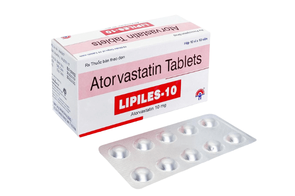 Atorvastatin Tablet 10mg Lipiles (h/100v)