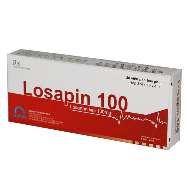 Losapin 100 Spm (h/30v Nén)
