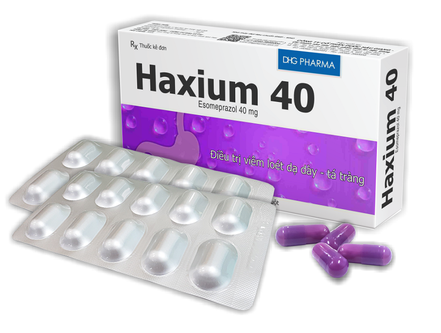 Haxium 40 Dhg (hộp/30 Viên Nang)