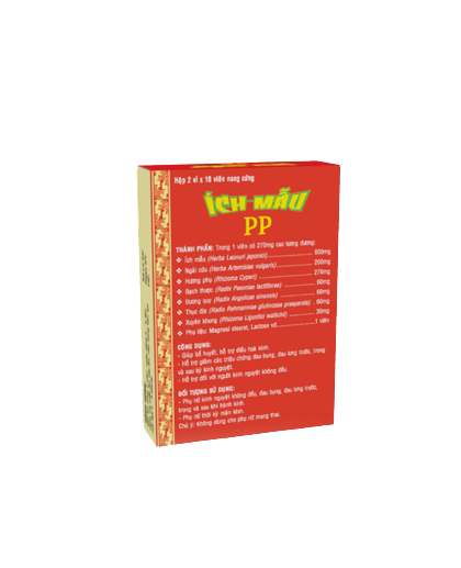 Ích Mẫu Pp.pharco (hộp/20 Viên Nang)