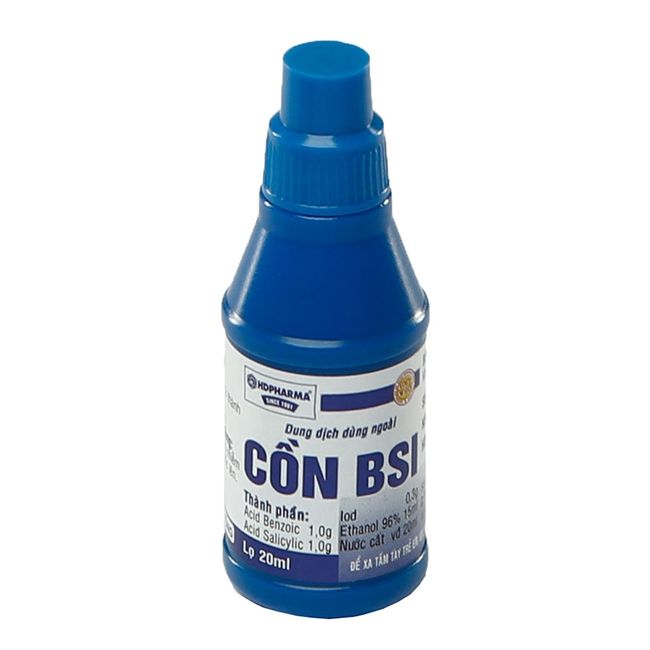Cồn Bsi Hd Pharma (c/20ml)