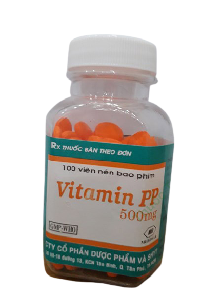 Vitamin Pp 500mg Mebiphar (c/100v)