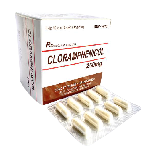 Cloramphenicol 250mg Armephaco (h/100v)