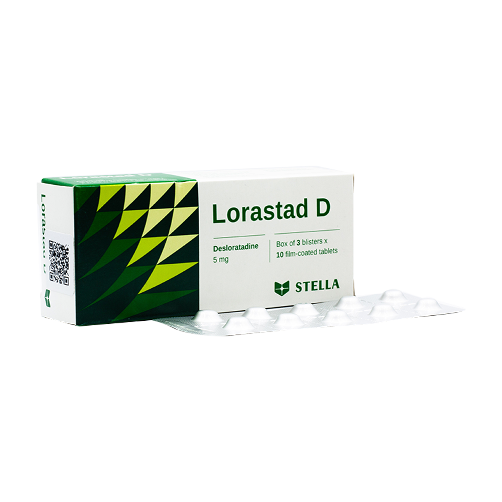Lorastad D Desloratadin 5mg Stella (h/30v)