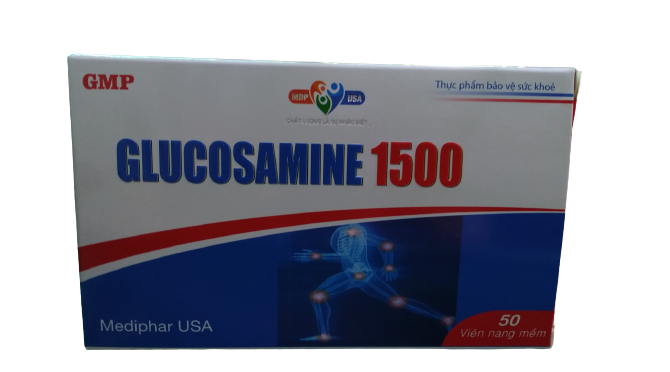 Bổ Xương Khớp Glucosamin 1500 Mediphar Usa (h/50v)