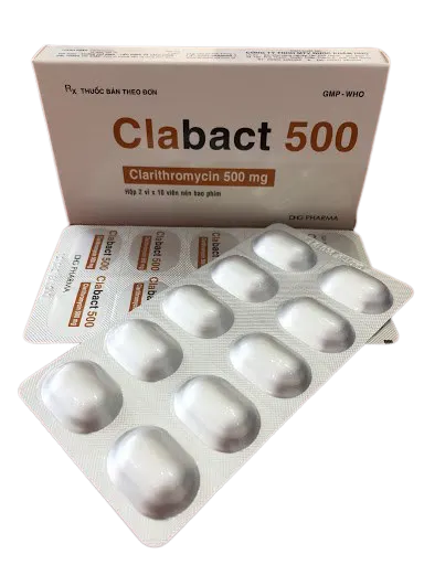 Clabact Clarithromycin 500mg Dhg (h/20v)