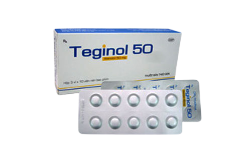 Teginol Atenolol 50mg Dhg (h/30 Viên Nén)