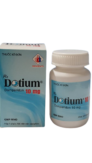 Dotium Domperidon 10mg Domesco (c/100v Nén)