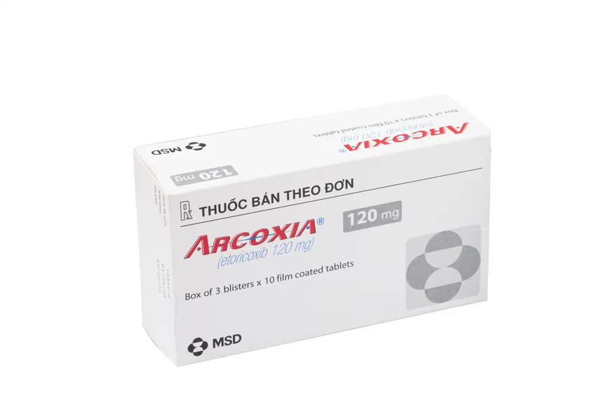 Arcoxia Etoricoxib 120mg Msd (h/30v)