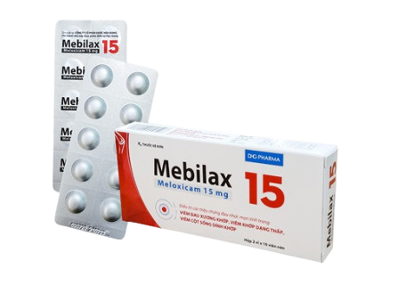 Mebilax 15 Meloxicam 15mg Dhg (h/20v)