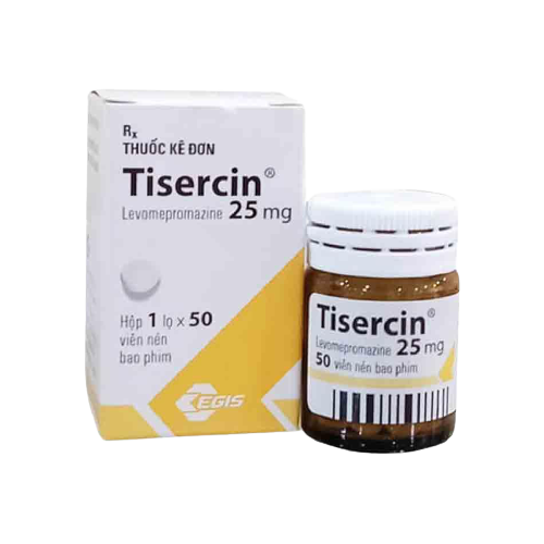 Tisercin Levomepromazine 25mg Egis Pharma (c/50v)