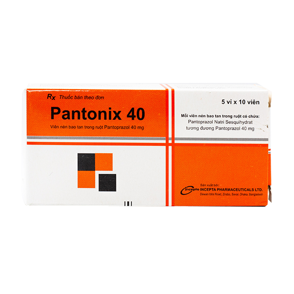 Pantonix 40 Incepta Pharmaceuticals (h/50v)
