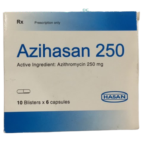 Azihasan Azithromycin 250mg Hasan (h/60v)