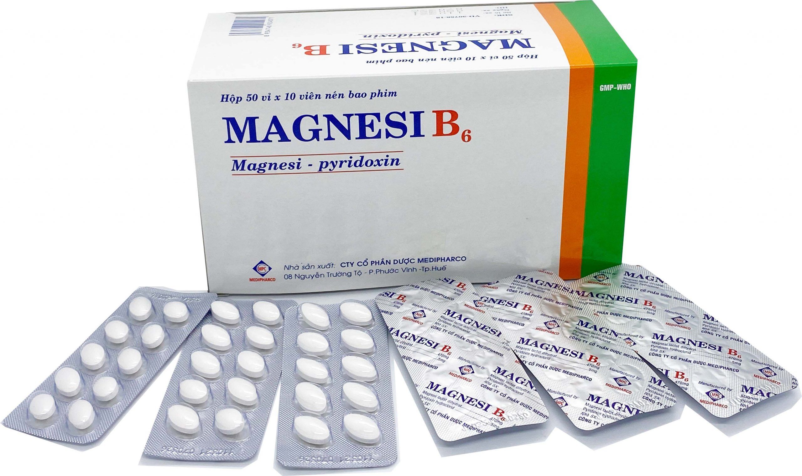 Magnesi B6 Magnesi Pyridoxin Medipharco (h/500v)
