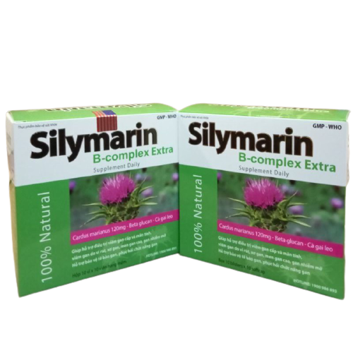 Silymarin B-complex Extra Mediusa (hộp/100viên Nang) (xanh Lá)