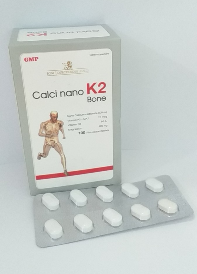 Calci Nano K2 Strong Bone Mediphar Usa (h/100v)