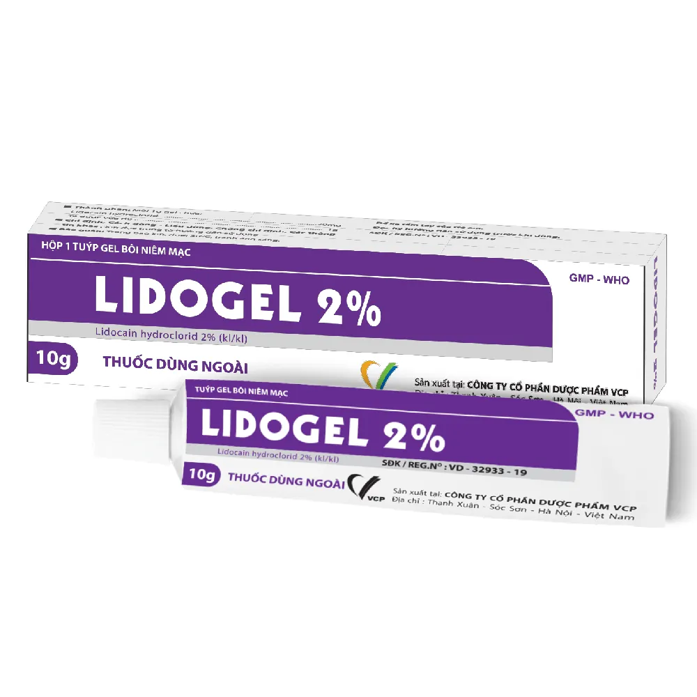 Lidogel Lidocain 2% Vcp (t/10gr)