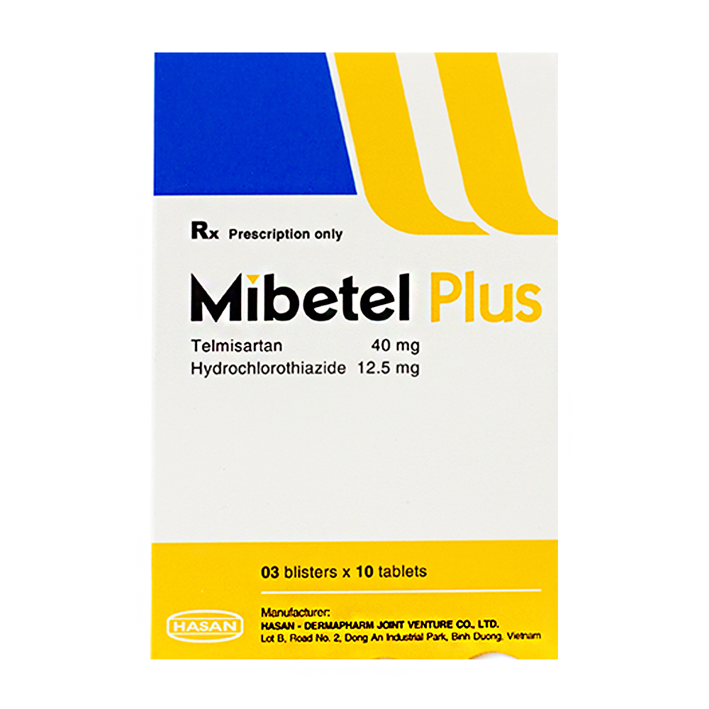 Mibetel Plus 40mg Hasandermapharm (h/30v)