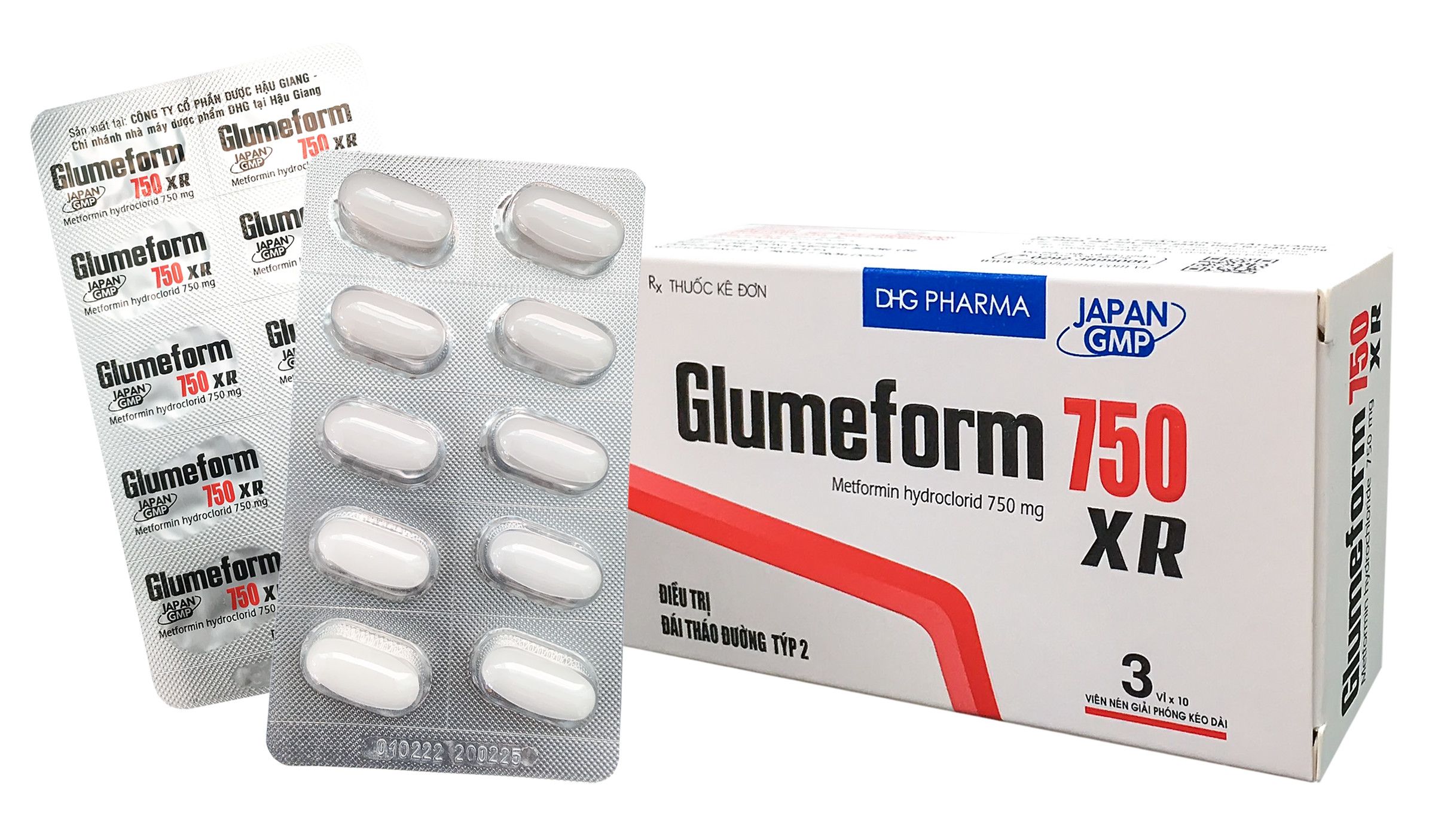 Glumeform Metformin 750mg Xr Dhg (h/30v)