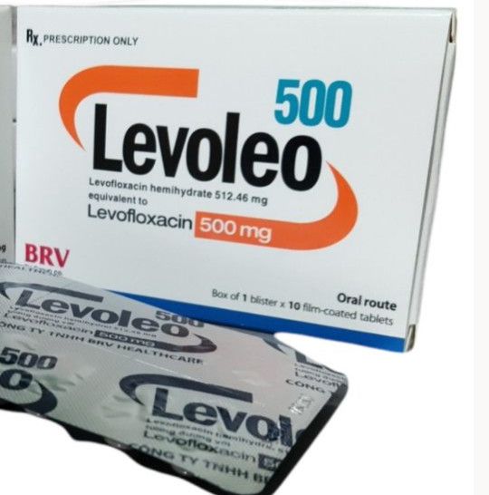 Levoleo Levofloxacin 500mg Brv (h/10v)