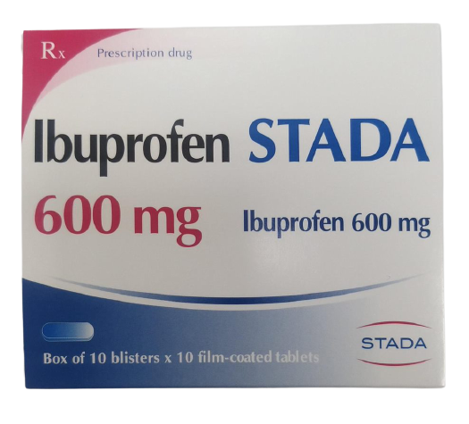 Ibuprofen 600mg Stada (h/100v)