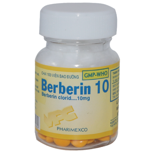 Berberin 10mg Pharimexco (c/100v)