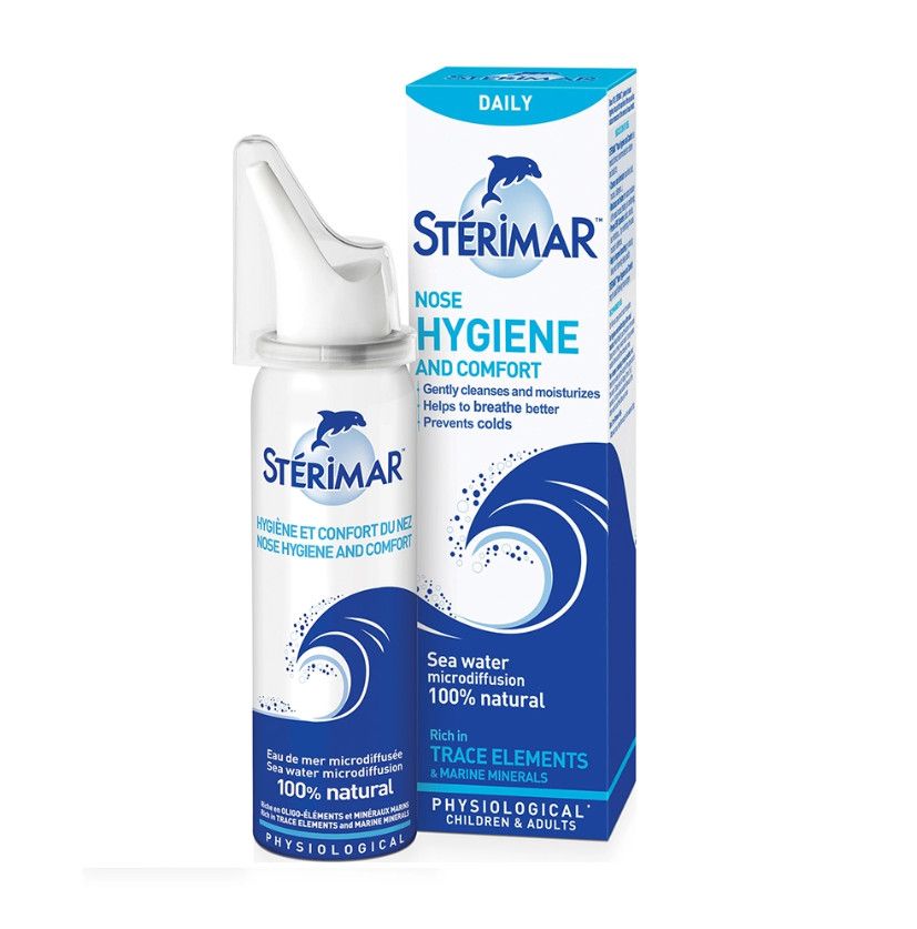 Xịt Mũi Sterimar Nose Hygiene And Comfort Fumouze Người Lớn (c/50ml)
