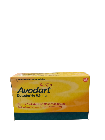 Avodart Dutasterid 0.5mg Gsk (h/30v)