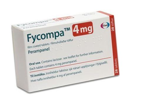Fycompa Perampanel 4mg Eisai (h/28v)