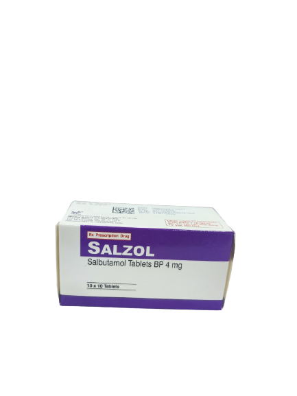 Salzol Salbutamol 4mg Windlas (h/100v)
