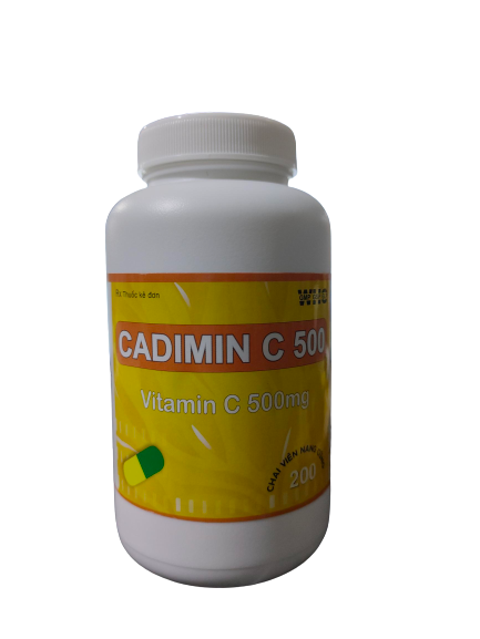 Cadimin C 500mg Us Pharma (c/200v)