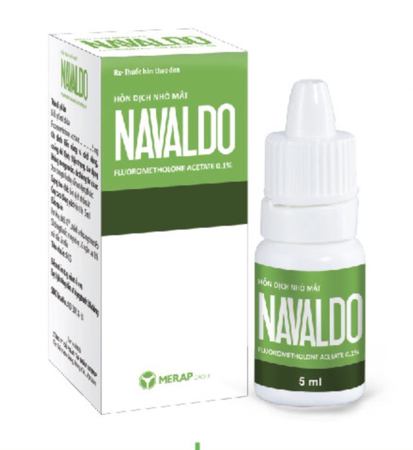Hỗn Dịch Nhỏ Mắt Navaldo 0.1% Merap (c/5ml)
