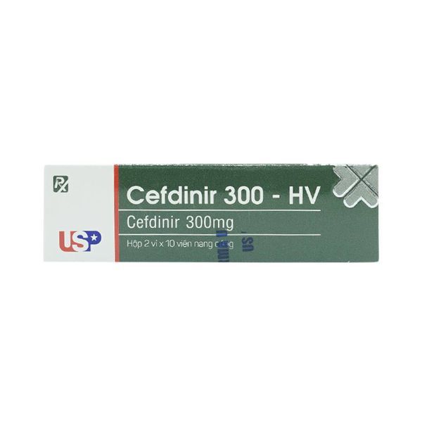 Cefdinir 300 Hv Usp (h/20v)