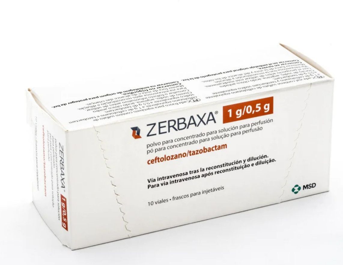 Zerbaxa 1g/0.5g Msd (h/10lọ/20ml)