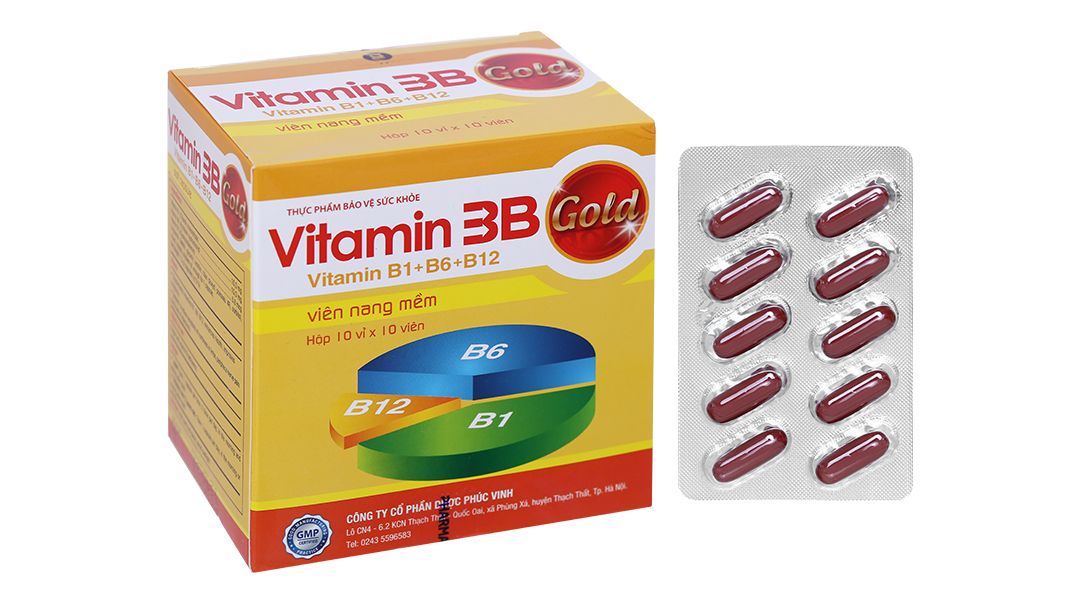 Vitamin 3b Gold Phúc Vinh (h/100v)