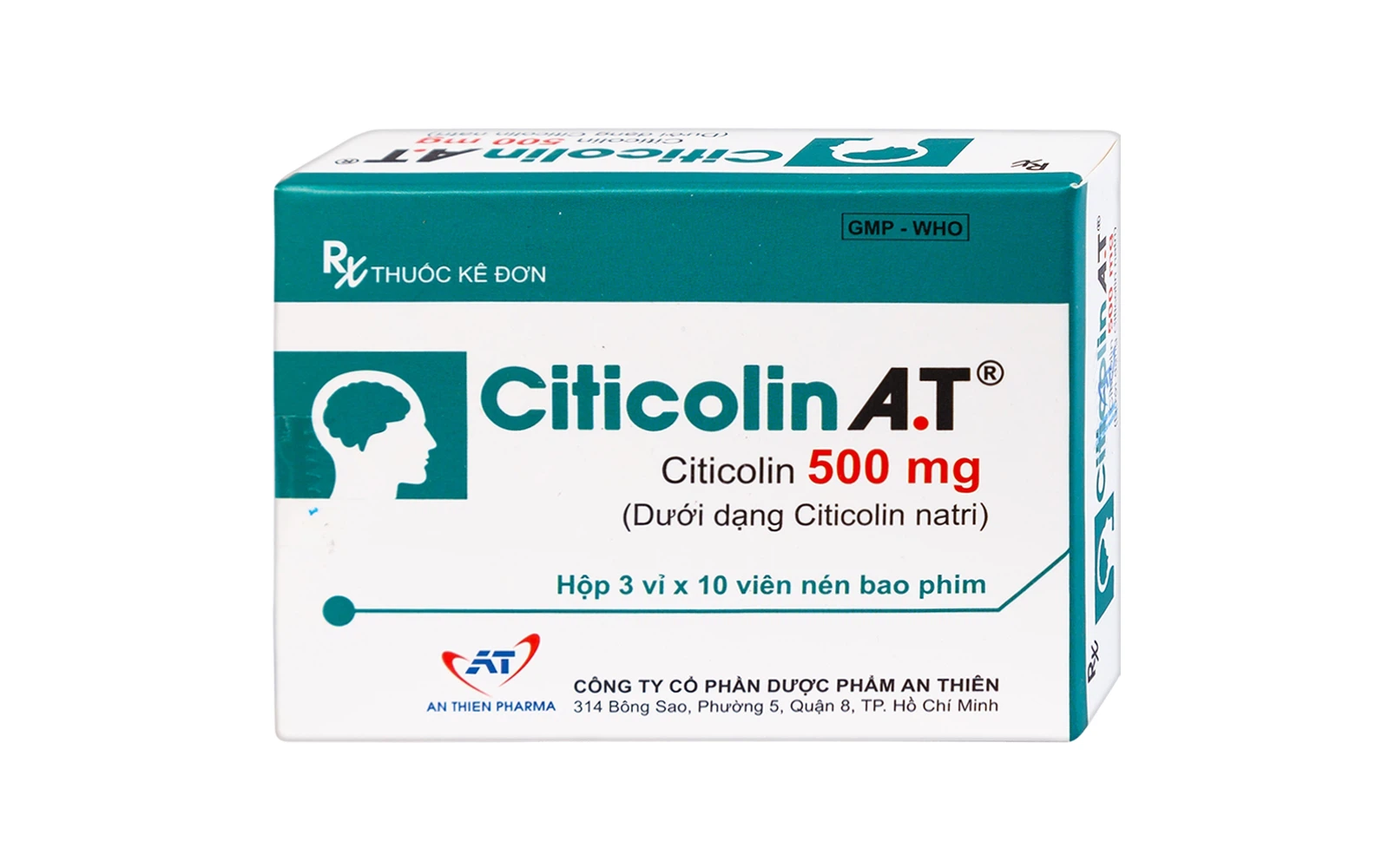 Citicolin At Citicolin 500mg An Thiên (h/30v)