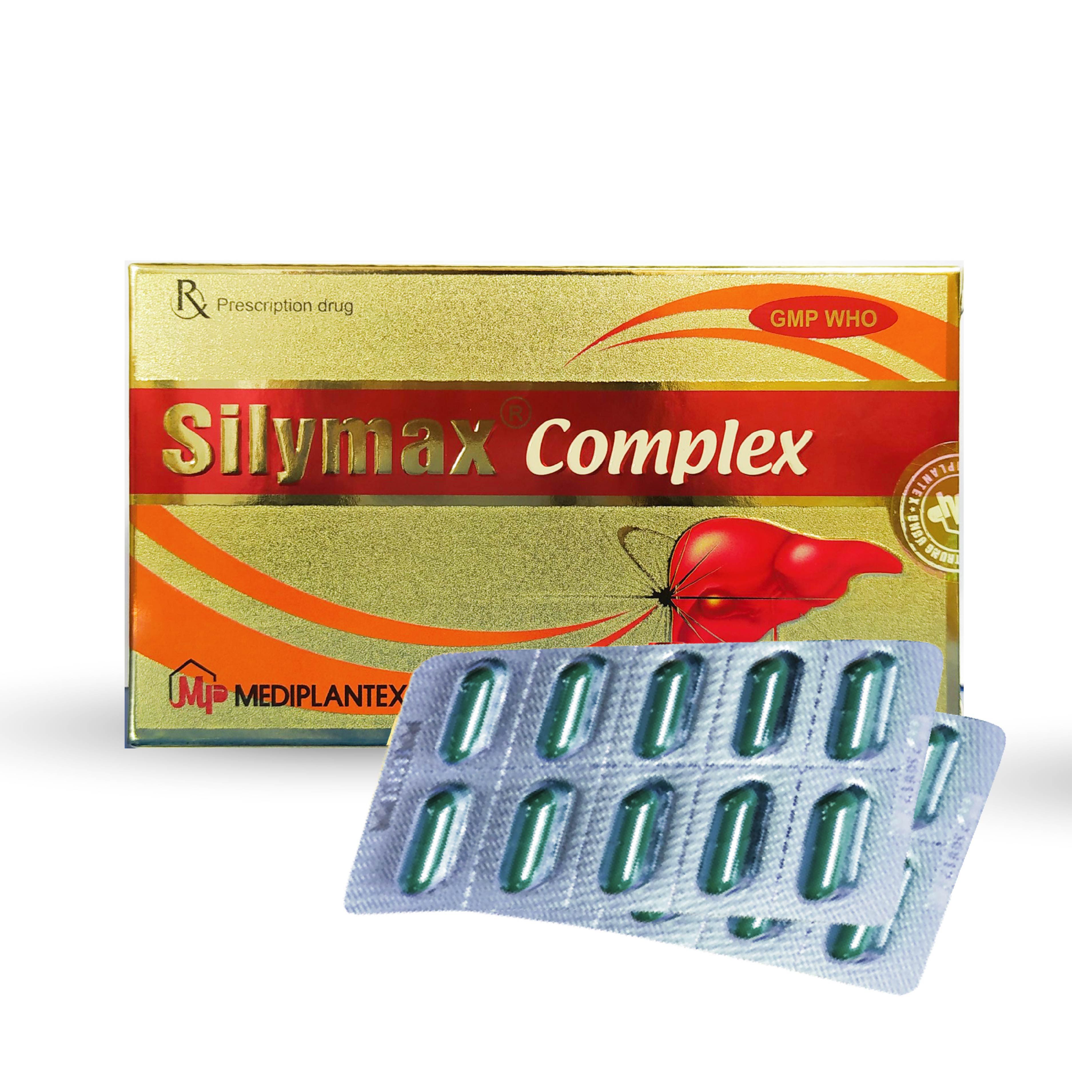 Thuốc Điều Trị Bệnh Về Gan Silymax Complex Mediplantex (h/60v)