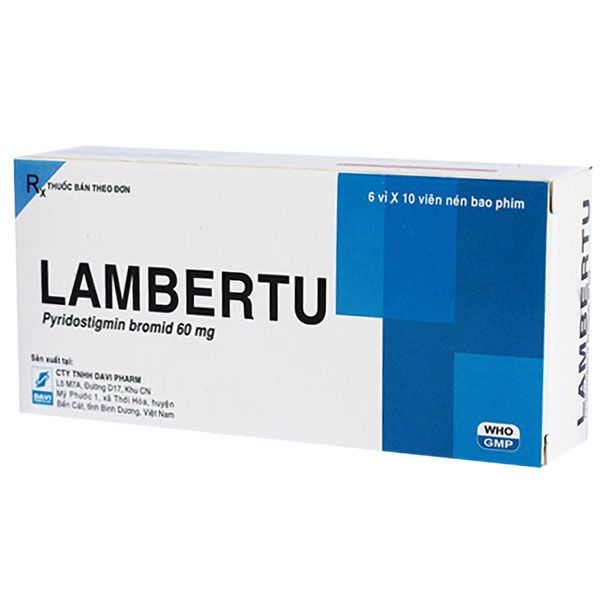 Lambertu Pyridostigmin 60mg Davipharm (h/60v)