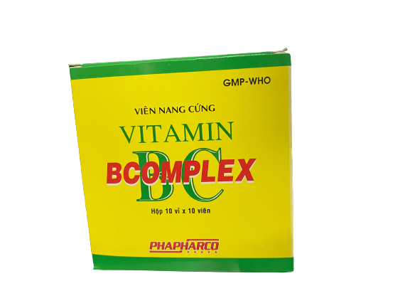 Vitamin B Complex Capsule Bình Thuận (hộp/100 Viên)