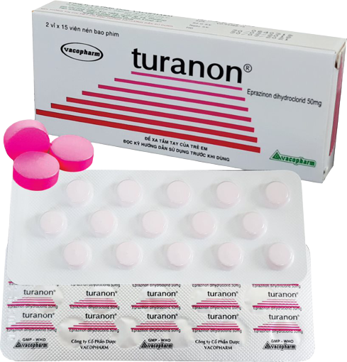 Turanon Eprazinon 50mg Hồng Vacopharm (h/30v)