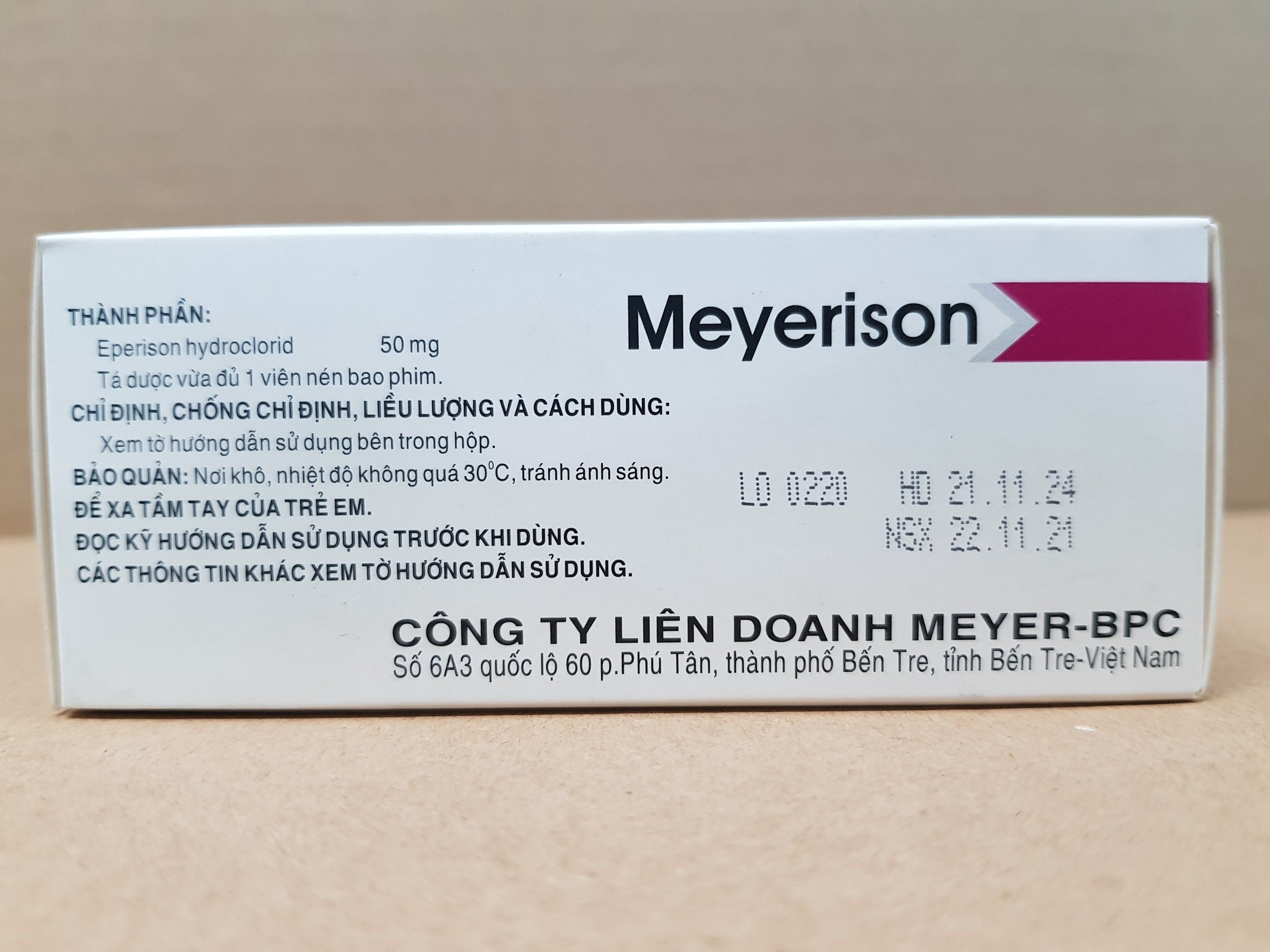 Meyerison 50mg Meyer (h/100v)