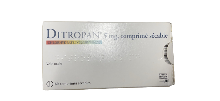 Ditropan Oxybutynin 5mg Chepla Pharm (h/60v) (turkey)